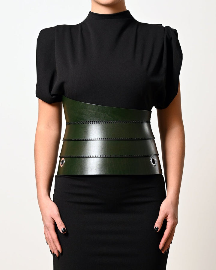 Handmade Leather Corsets | Sculptural Luxury Designs – 0770